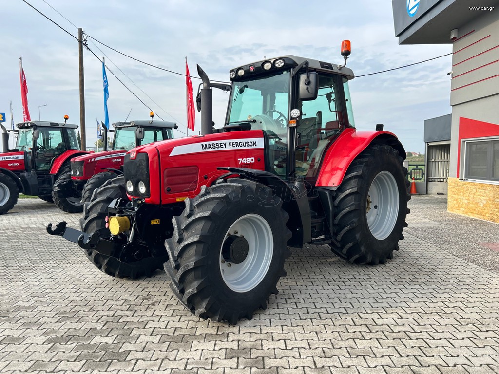 Car.gr - Τρακτέρ Agco - Massey Ferguson 2006 7480 DYNA-VT 155HP