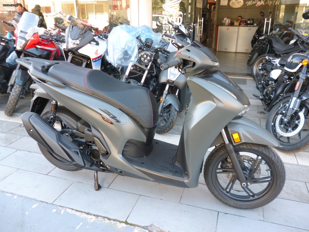 Car.gr - Honda SH 350 2025 SPORTY SMART TOPBOX MAT ROCK GREY