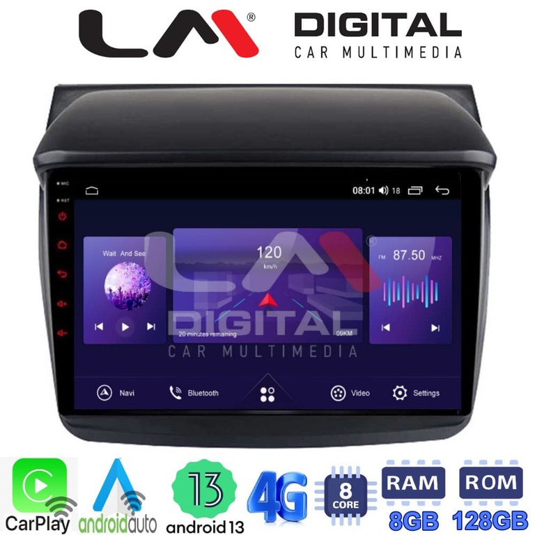 Car.gr - LM Digital - LM ZT8094 GPS Οθόνη OEM Multimedia Αυτοκινήτου για MITSUBISHI L200 2005 ...