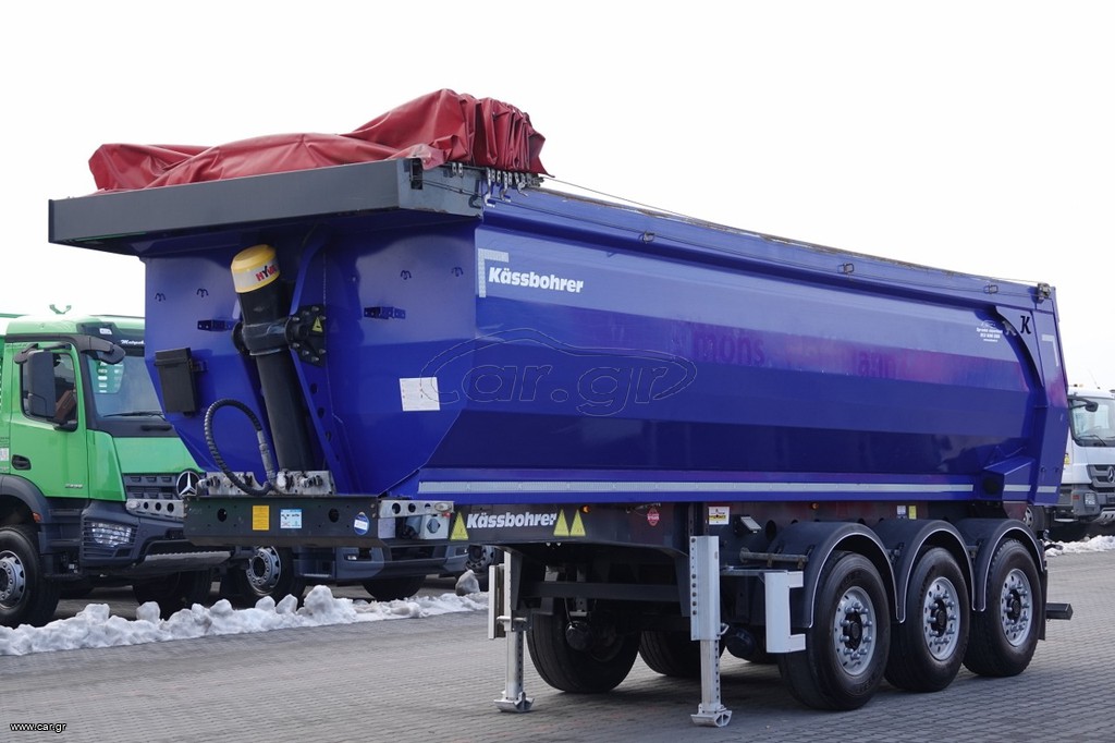Car.gr - Ανατροπή Kässbohrer 2019 TIPPER 29 m3 / ΧΑΛΥΒΑ / ΥΛΡΟΧΟ ...