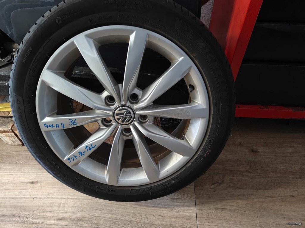 Car.gr - Ζαντεs αλουμινιου 4αδα 7Χ17-5Χ112,VW-AUDI-SEAT-SKODA