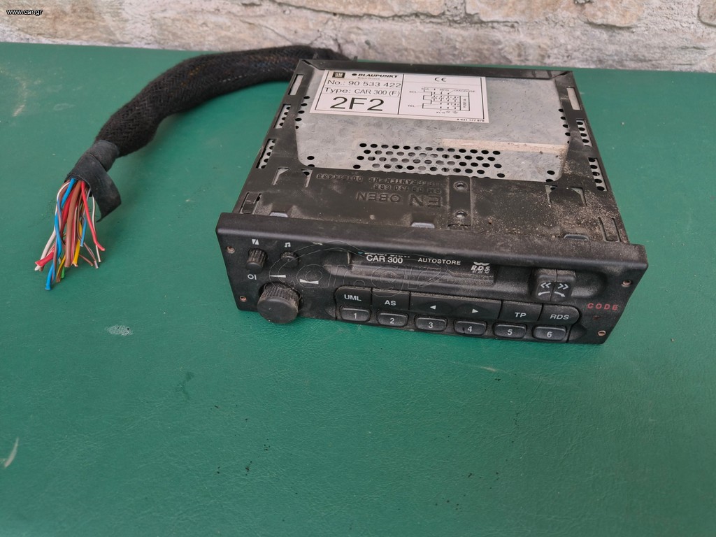 Car.gr - ASTRA G - ΡΑΔΙΟΚΑΣΕΤΟΦΩΝΟ BLAUPUNKT CAR 300 {F} OPEL GM