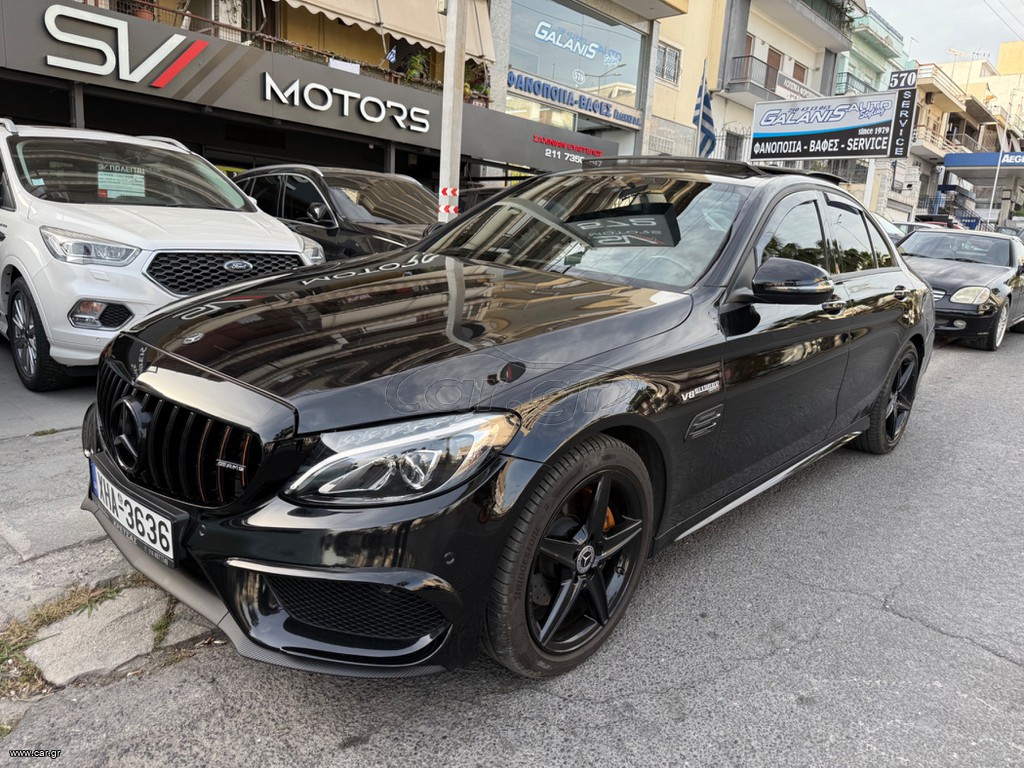 Car.gr - Mercedes-Benz C 200 2015 Amg line panorama
