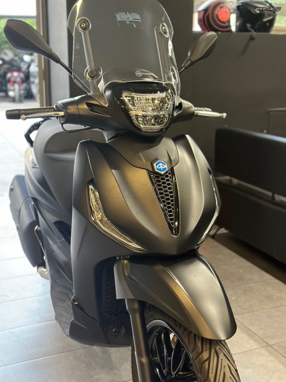 Car.gr - Piaggio Beverly 400 2024 DEEP BLACK
