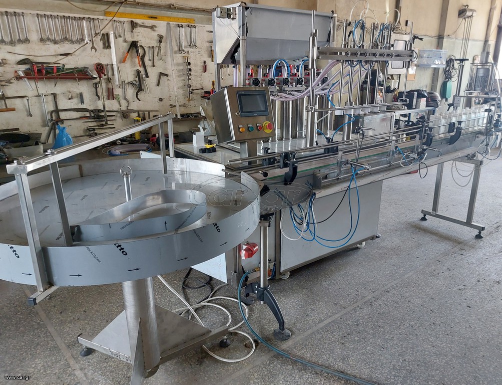 Car.gr - Ημιαυτόματη Γεμιστική Μηχανή παραγωγής έως 1L. Γεμιστικό μηχάνημα.