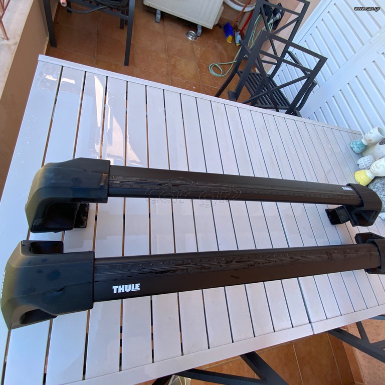 Car.gr - Μπάρες αυτοκινητου πόρτας THULE Wingbar Edge - Flush rail (SET ...
