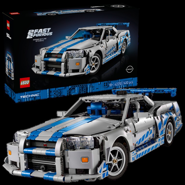 Car.gr - LEGO - Technic - 2 Fast 2 Furious Nissan Skyline GT-R (R34 ...