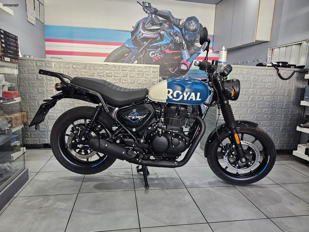 Car.gr - Royal Enfield HNTR 350 2024 με navigator tripper