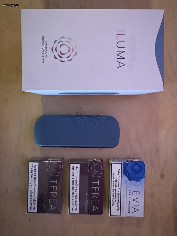 Car.gr - IQOS Iluma μπλε + 2 KONA + 1 LEVIA
