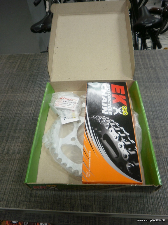 Car.gr - .ΣΕΤ ΓΡΑΝΑΖΙΑ ΚΑΙ ΑΛΥΣΙΔΑ MODENAS KRISSTAR 125 ''ΕΚ'' JAPAN