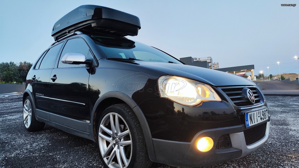 Car.gr - Volkswagen Polo 2009 CROSS POLO 1.4 85hp (ΑΈΡΙΟ LPG) '09