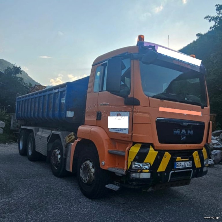 Car.gr - Ανατρεπόμενο Για Containers Με Βραχίονες MAN 2008 TGS 37.480 ...