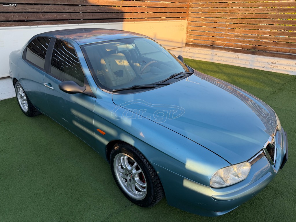 Car.gr - Alfa Romeo Alfa 156 1999 ΔΕΡΜΑ/ΖΑΝΤΕΣ 16''/CAMERA/CLIMA/1600CC!!!