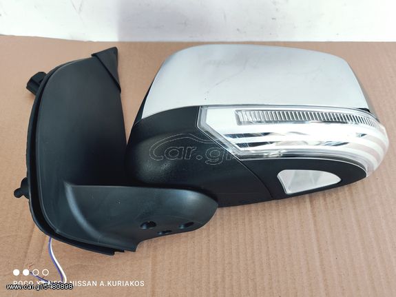 Car.gr - ΚΑΘΡΕΠΤΗΣ ΗΛΕΚΤΡΙΚΟΣ ΧΡΩΜΙΟ+ΦΛΑΣ LED NISSAN NAVARA D40