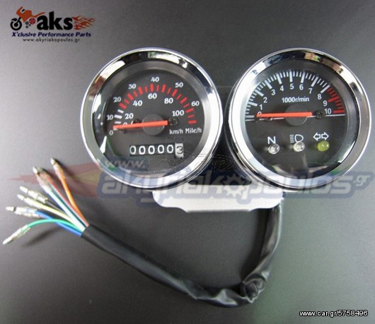 Car.gr - ΚΟΝΤΕΡ 0~120km ΚΑΙ ΣΤΡΟΦΟΜΕΤΡΟ ΣΕΤ, HONDA MONKEY, Z-50 ...