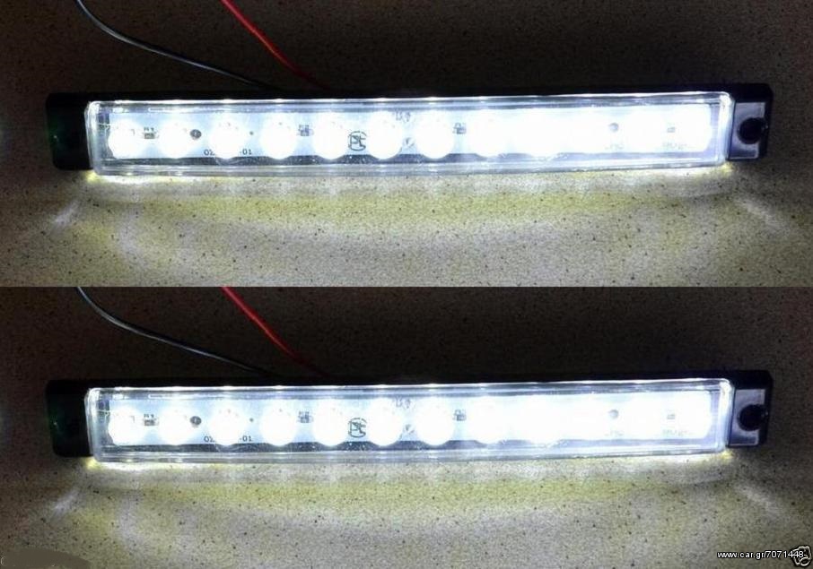 Car.gr - LED ΦΑΝΑΡΙΑ ΟΓΚΟΥ 12 SMD 24V