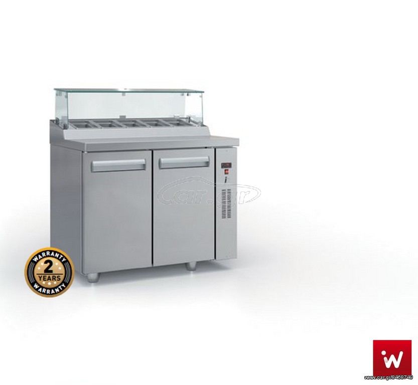 Car.gr - INOXWEB 2025-ΨΥΓΕΙΟ SALADETTE 2 ΠΟΡΤΕΣ ΧΩΡΙΣ ΜΗΧΑΝΗ ΓΙΑ 5 GN 1 ...