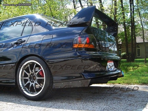 Car.gr - Rear diffuser Rexspeed Carbon Mitsubishi evo 9